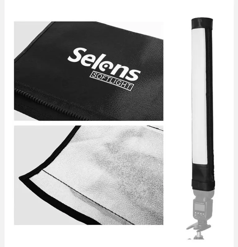 Portable Hot Shoe Flash Strip Diffuser - Selens | Selens Official Site